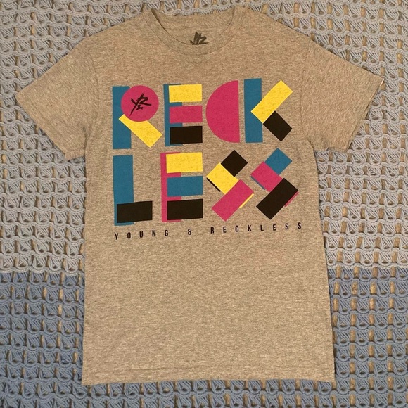 Young & Reckless | Shirts | Young Reckless Retro Graphic Design Tshirt ...